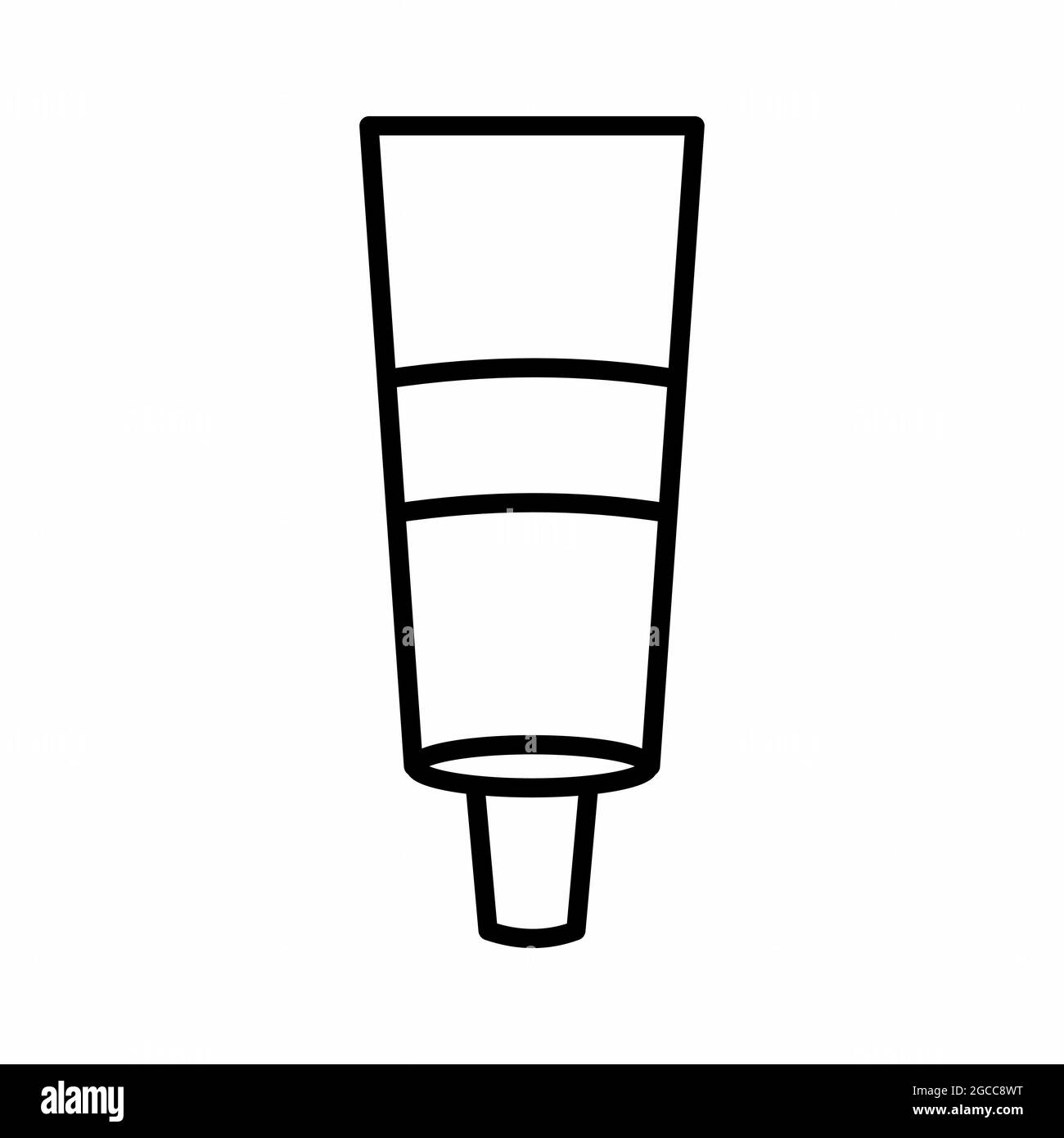 Icon Vector of Painting Paint - Line Style - simple illustration ...