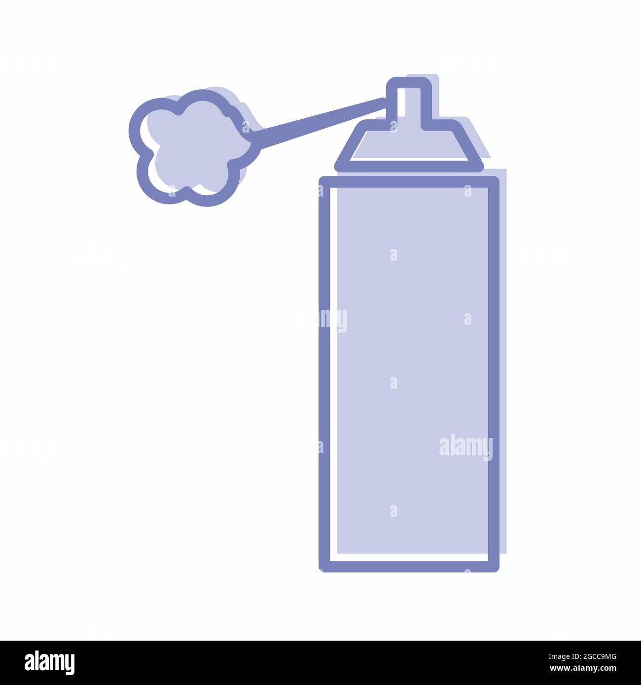 Spray Paint Can Graphic