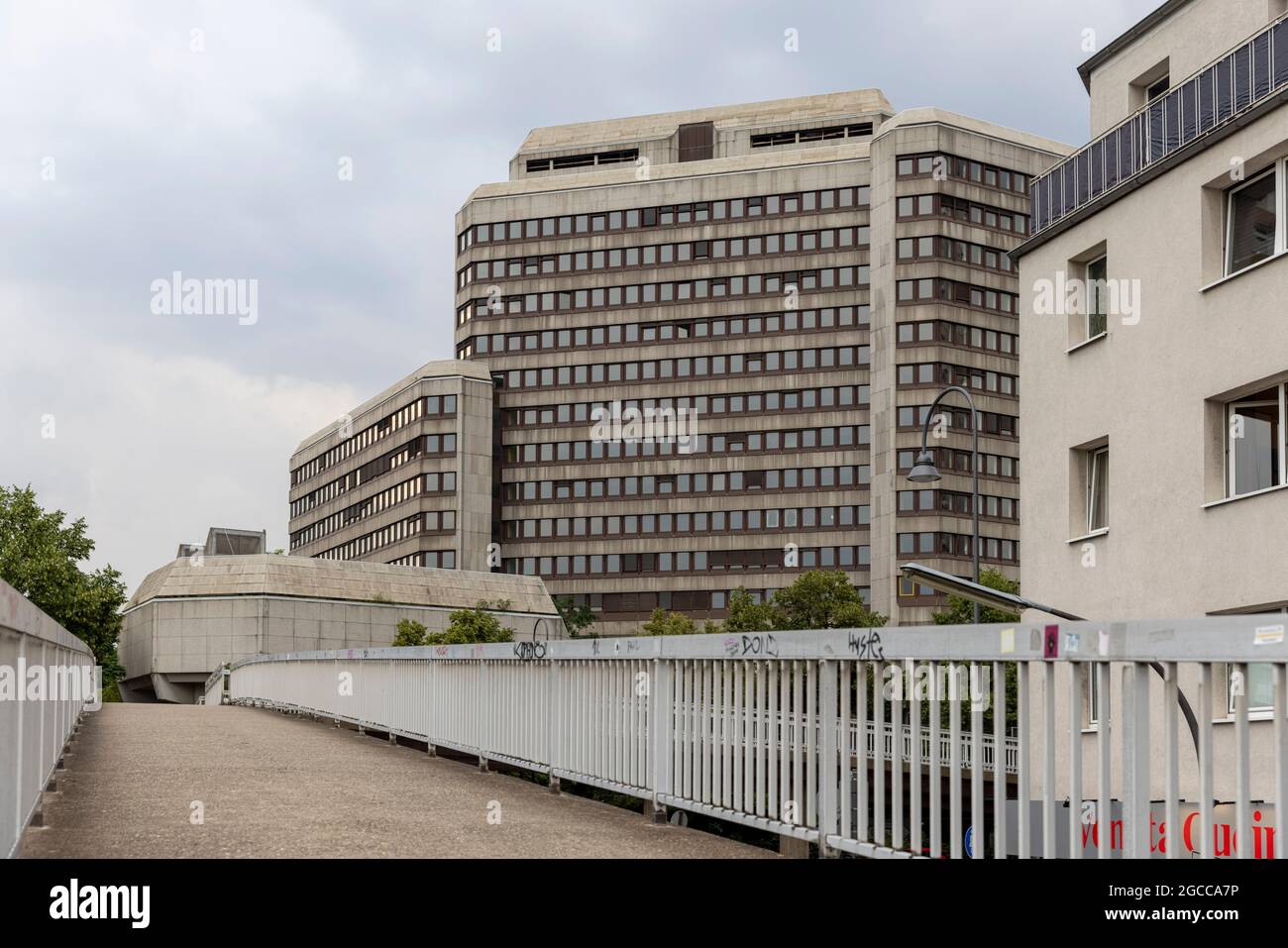 Cologne was one of most bombed German cities in WWII. Hence it's ...