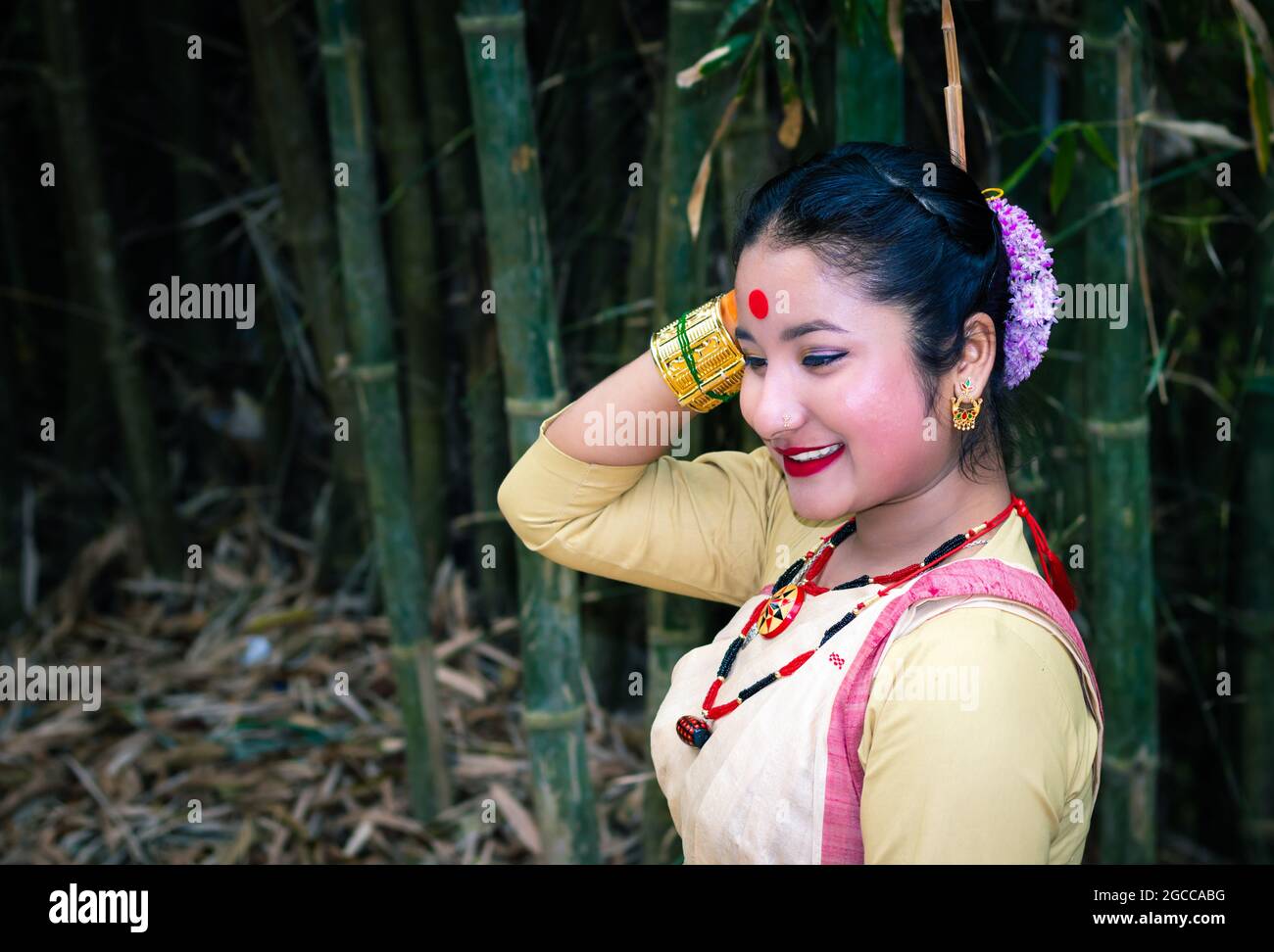 Assamese girl hi-res stock photography and images - Alamy