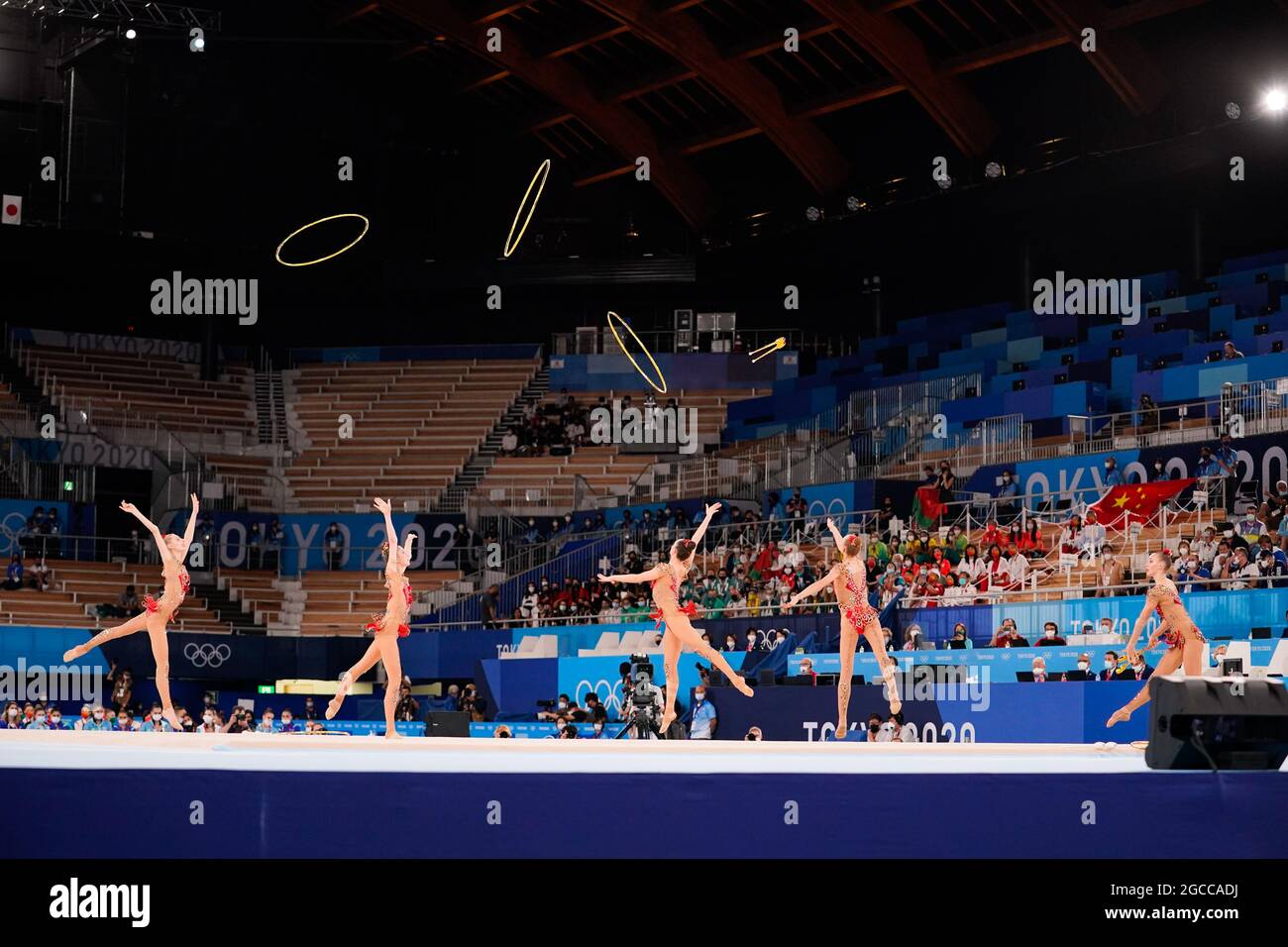 ROC team group (ROC), AUGUST 8, 2021 - Rhythmic Gymnastics : Group All ...