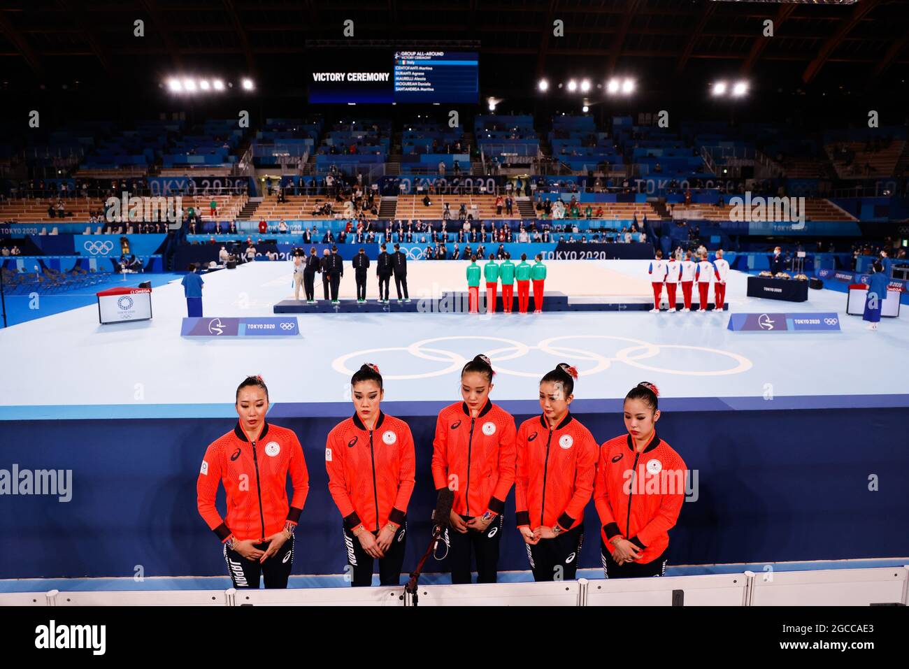 Japan Team Group (JPN), AUGUST 8, 2021 - Rhythmic Gymnastics : Group ...