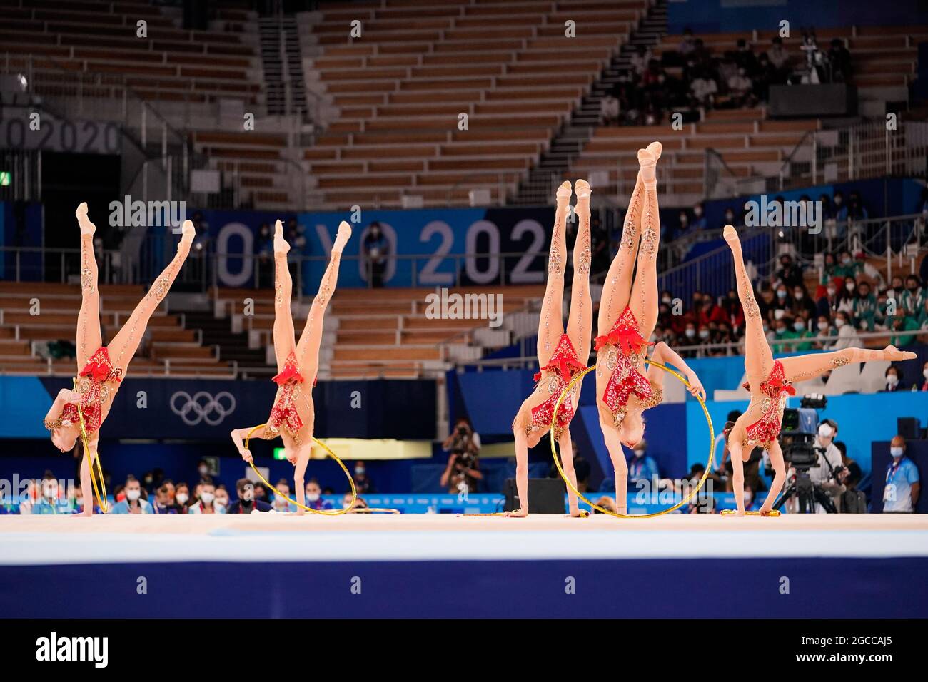 ROC team group (ROC), AUGUST 8, 2021 - Rhythmic Gymnastics : Group All ...