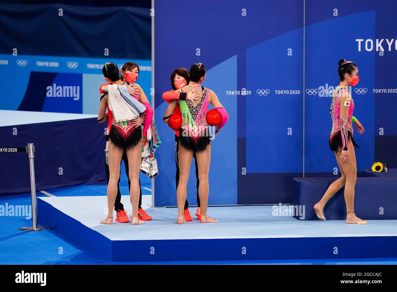 Japan Team Group (JPN), AUGUST 8, 2021 - Rhythmic Gymnastics : Group ...