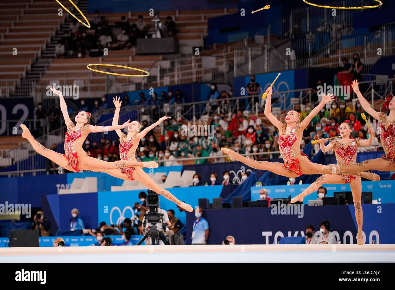 ROC team group (ROC), AUGUST 8, 2021 - Rhythmic Gymnastics : Group All ...