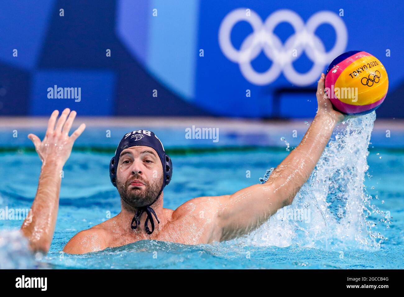 TOKYO, JAPAN - AUGUST 8: Filip Filipovic of Serbia during the Tokyo ...