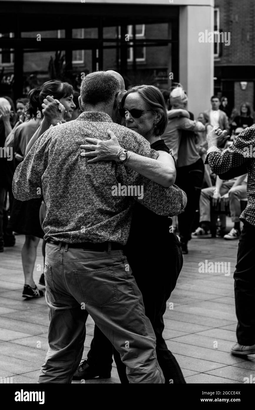 Around London and Dancing in the City Stock Photo - Alamy