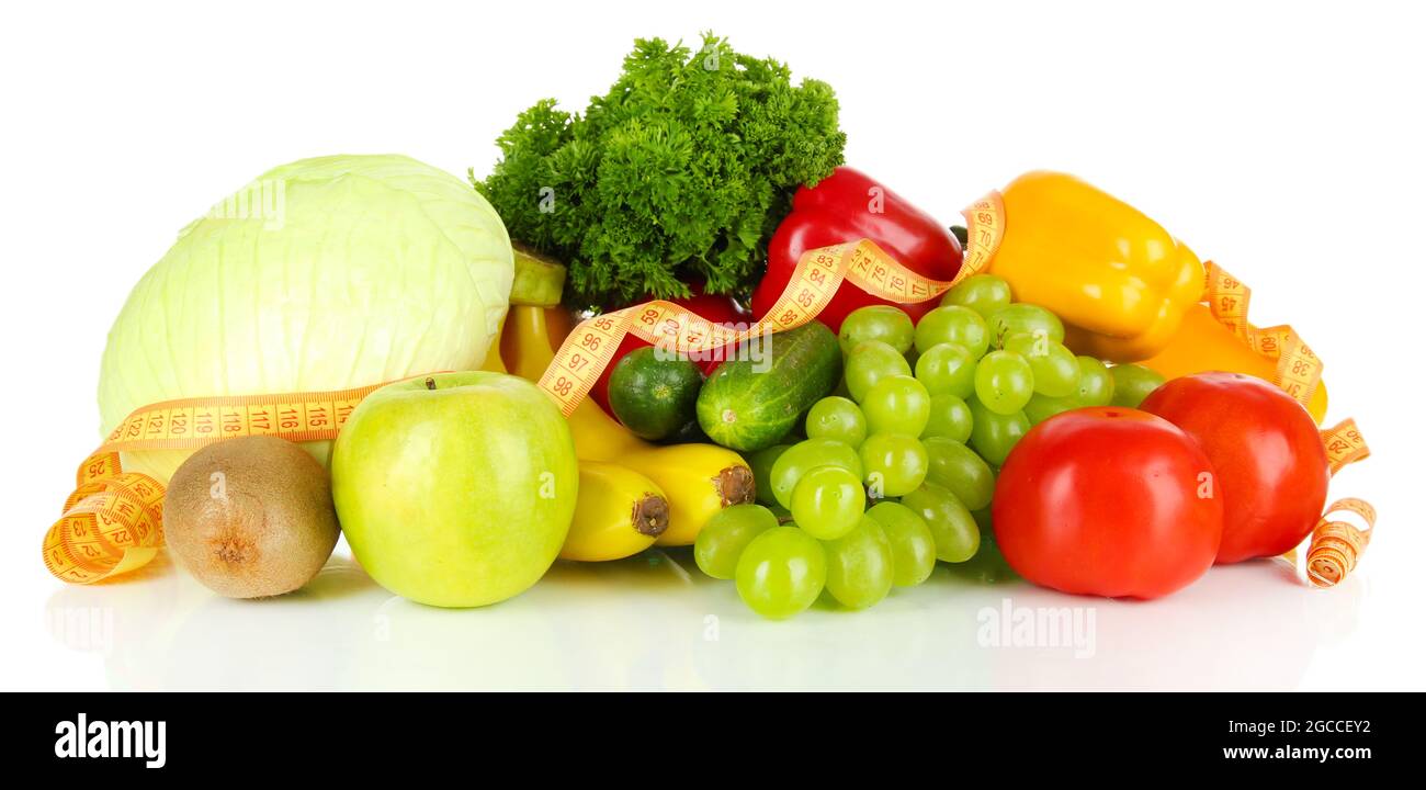 Fresh vegetables isolated on white Stock Photo - Alamy