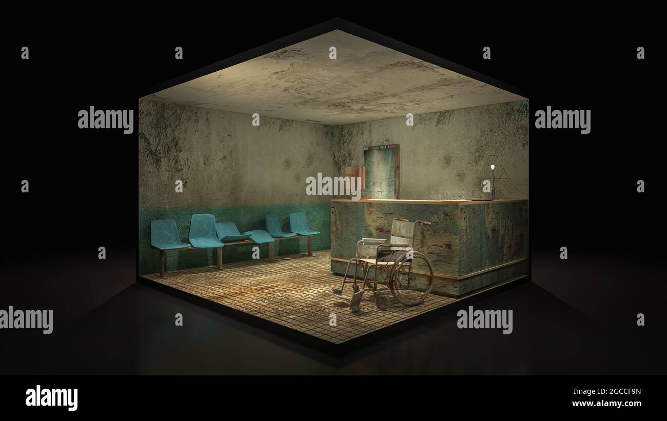 Horror creepy front examination hi-res stock photography and images - Alamy