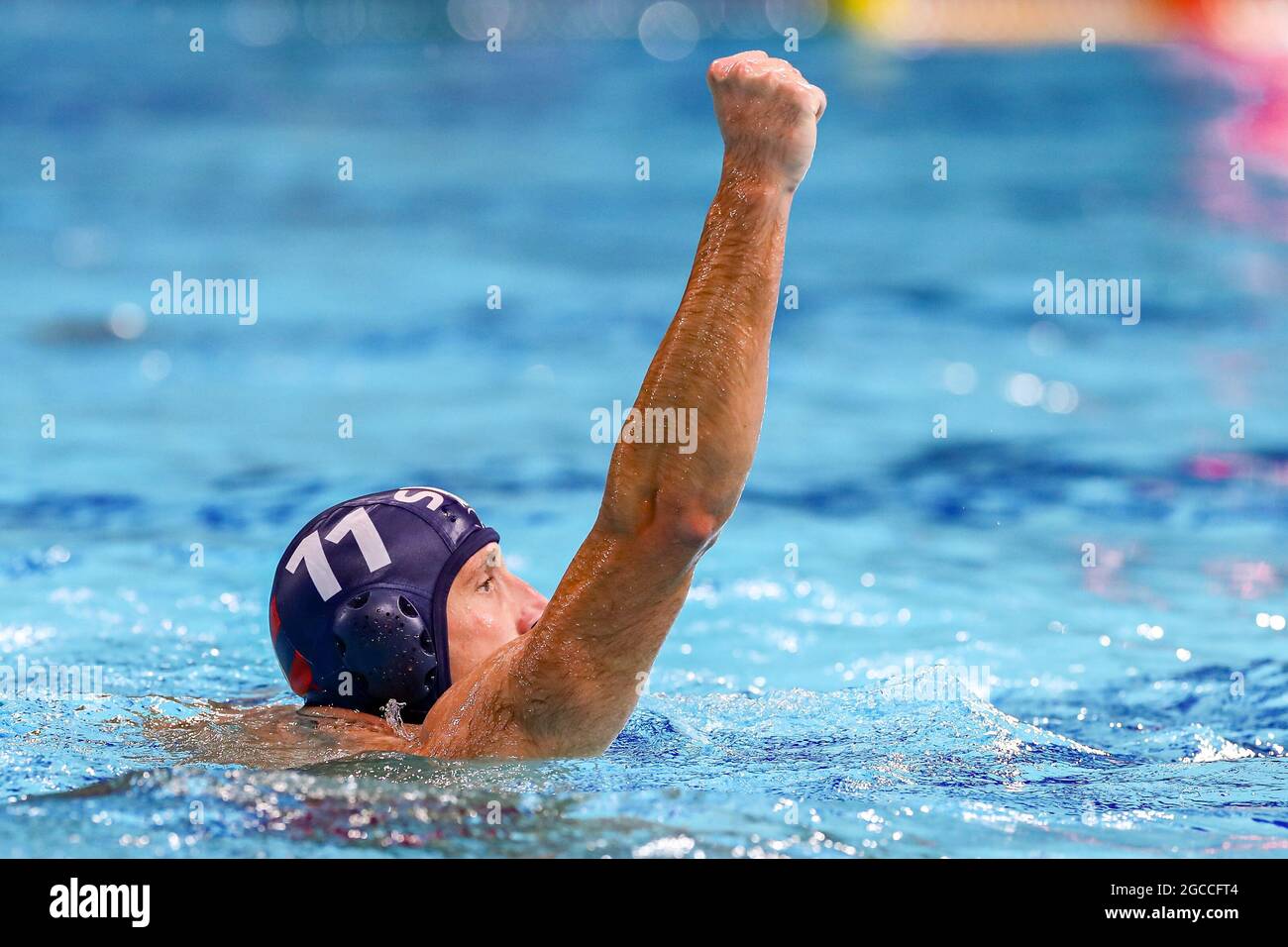 TOKYO, JAPAN - AUGUST 8: Andrija Prlainovic of Serbia during the Tokyo ...