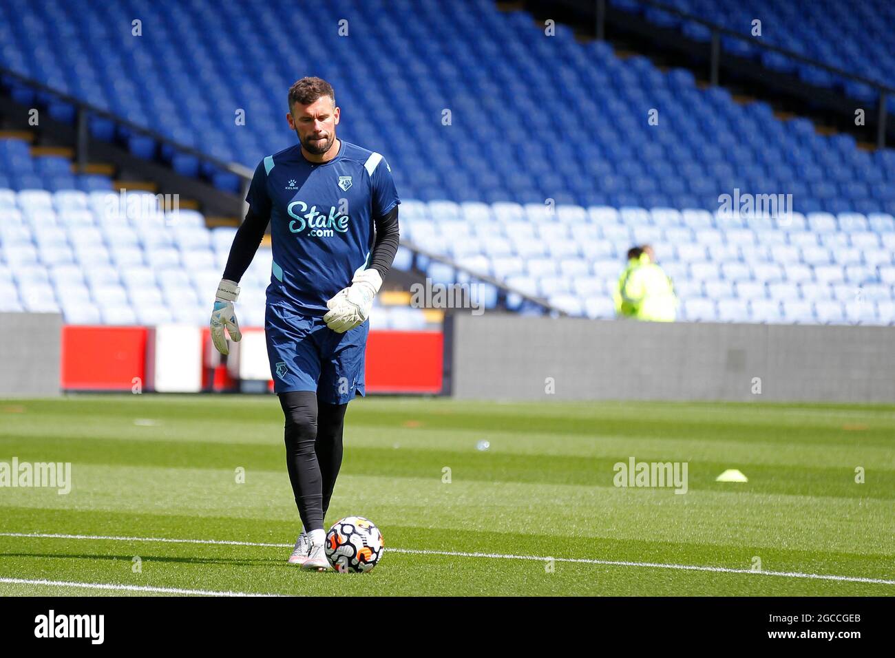 Ben Foster of Watford during the Pre-season Friendly match between ...
