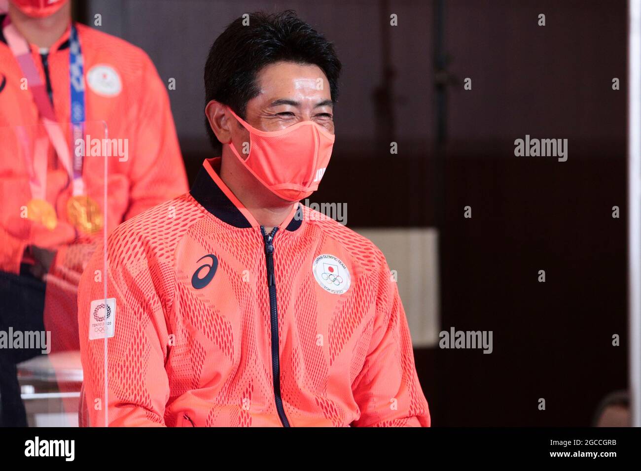 Atsunori Inaba manager (JPN), AUGUST 8, 2021 - Baseball : Gold medalist ...