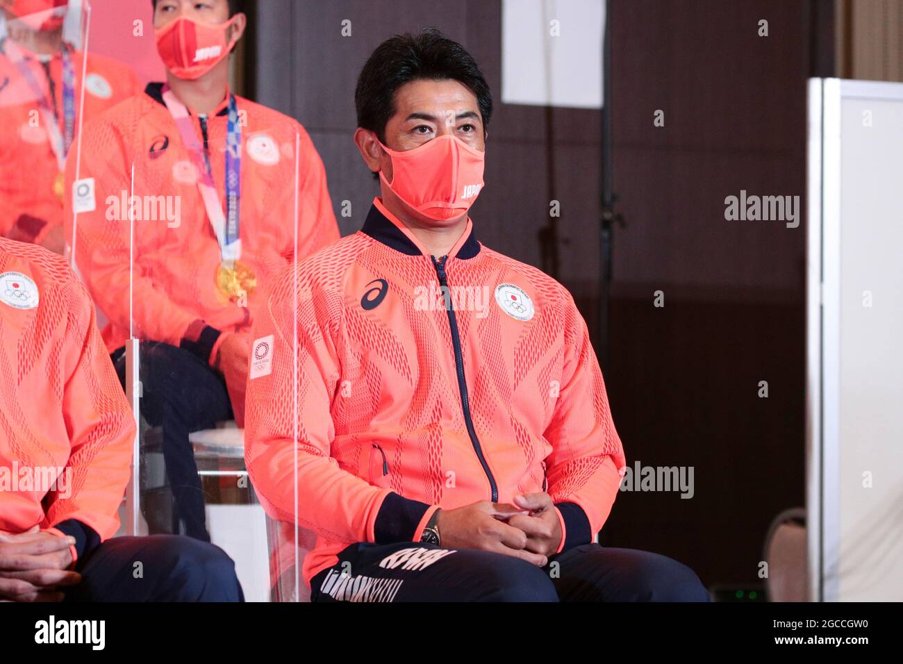 Atsunori Inaba manager (JPN), AUGUST 8, 2021 - Baseball : Gold medalist ...
