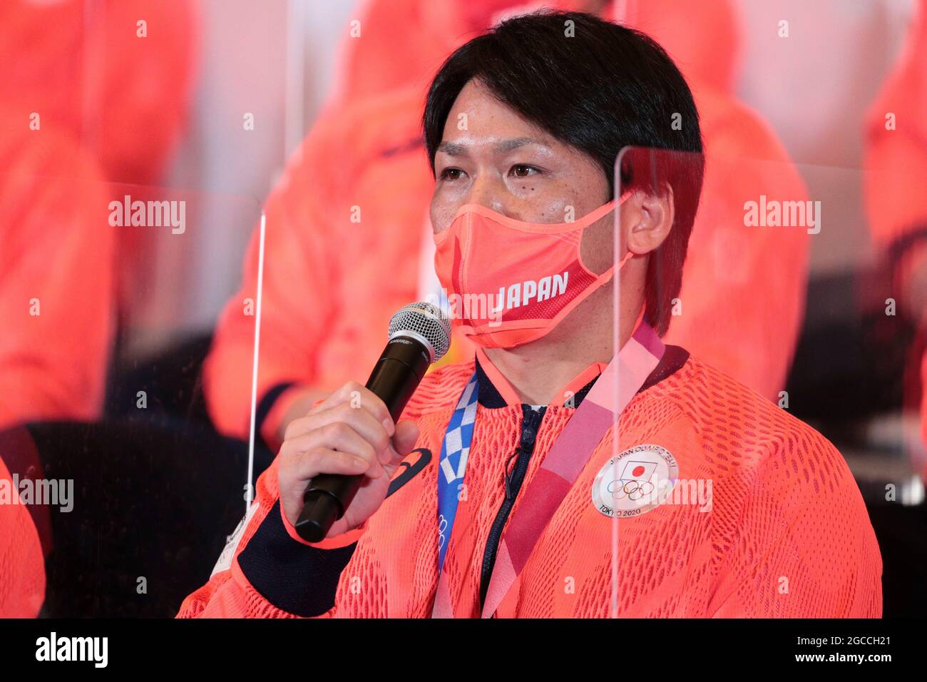 Tokyo, Japan. 8th Aug, 2021. Takuya Kai (JPN) Baseball : Gold medalist ...