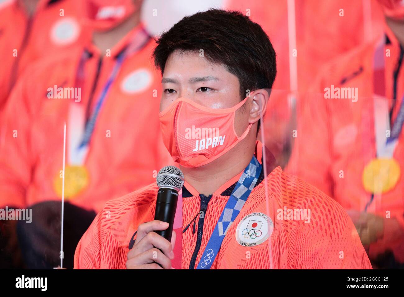 Tokyo, Japan. 8th Aug, 2021. Munetaka Murakami (JPN) Baseball : Gold ...