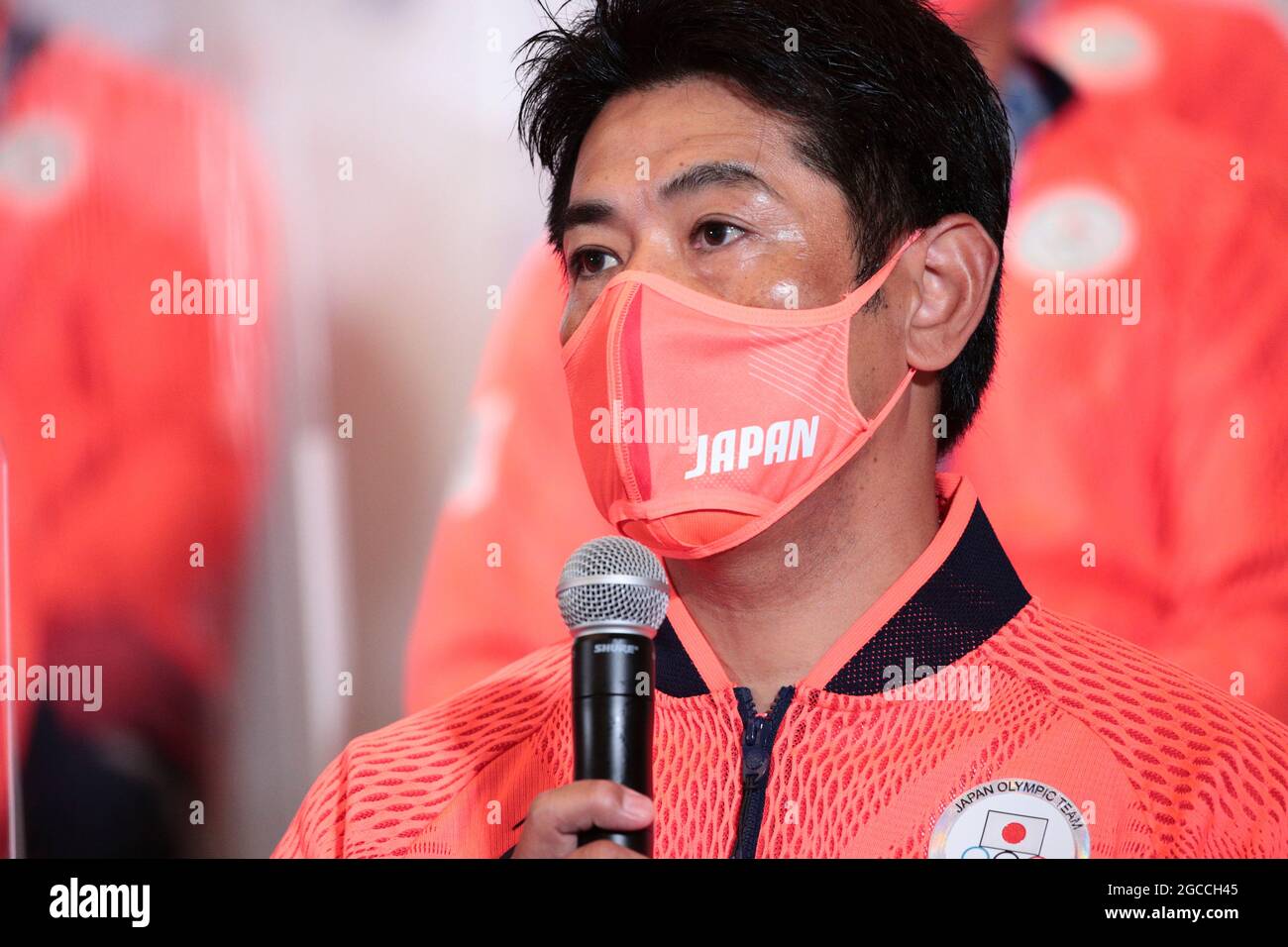 Tokyo, Japan. 8th Aug, 2021. Atsunori Inaba manager (JPN) Baseball ...