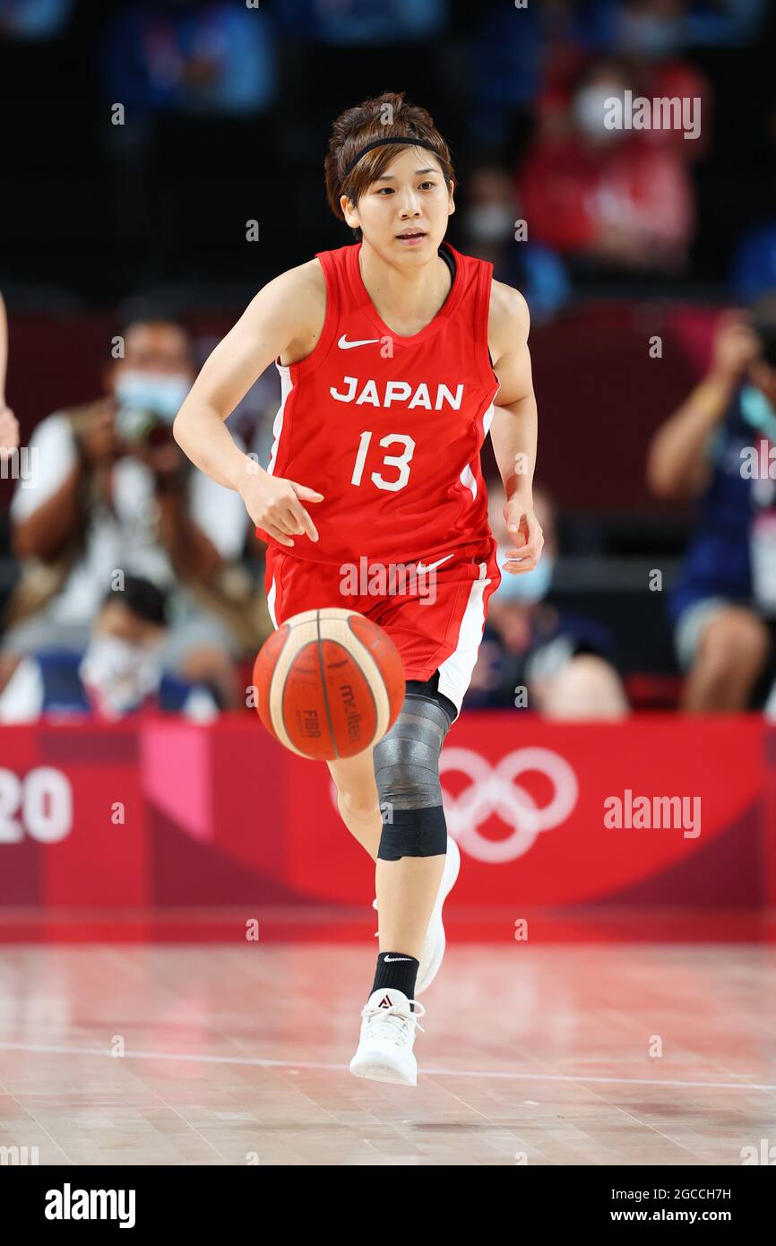 Saitama, Japan. 8th Aug, 2021. Rui Machida (JPN) Basketball : Women's ...