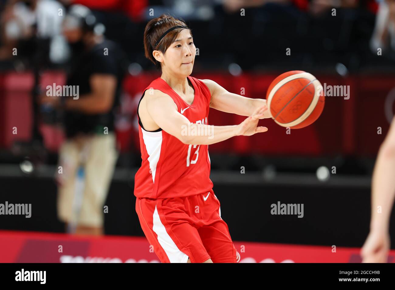 Saitama, Japan. 8th Aug, 2021. Rui Machida (JPN) Basketball : Women's ...