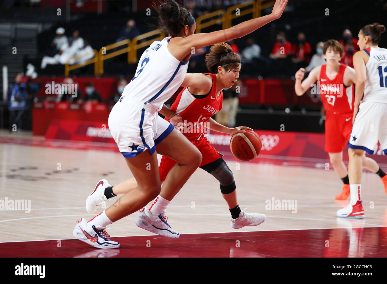 Saitama, Japan. 8th Aug, 2021. Rui Machida (JPN) Basketball : Women's ...