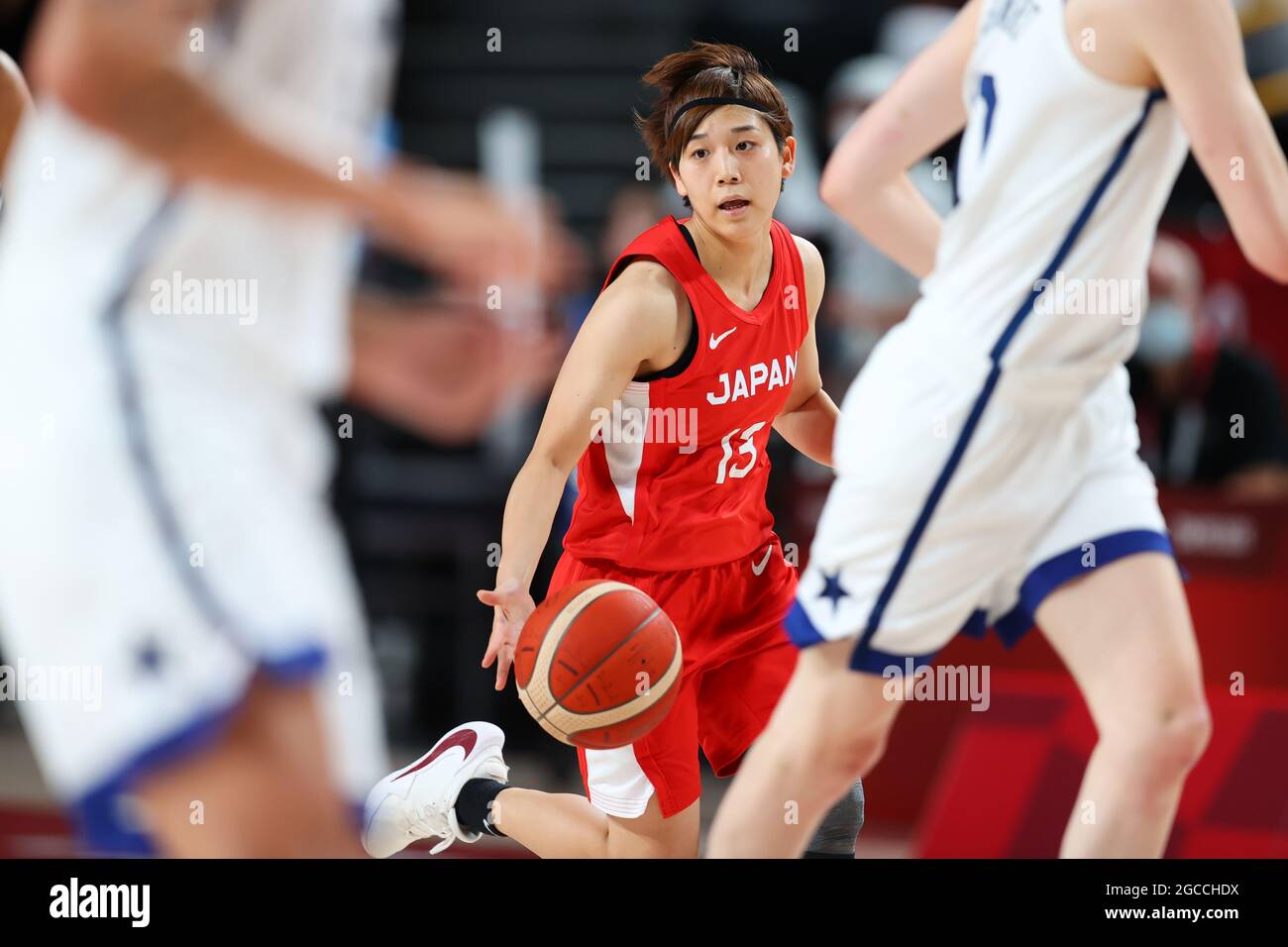 Saitama, Japan. 8th Aug, 2021. Rui Machida (JPN) Basketball : Women's ...