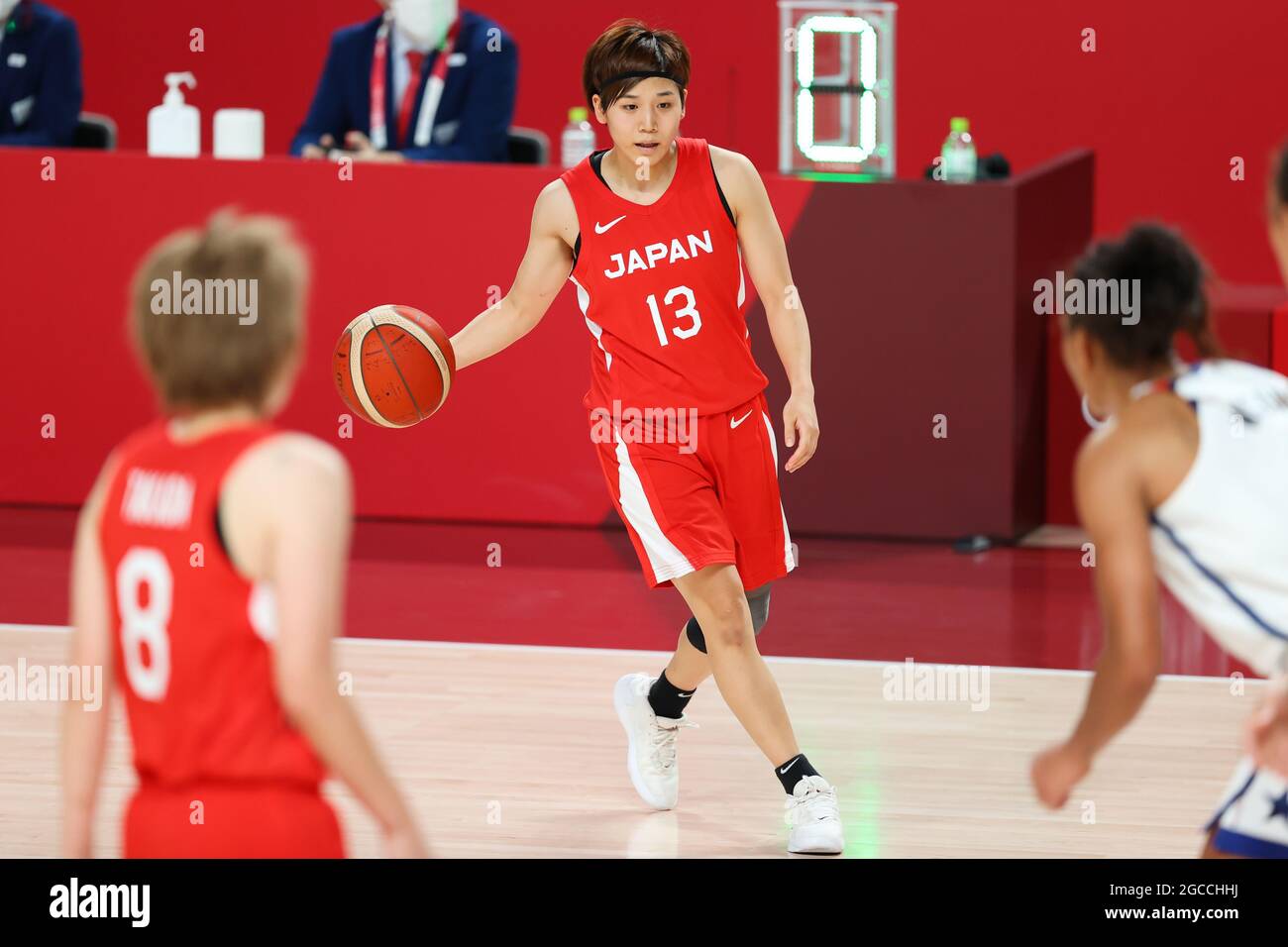 Saitama, Japan. 8th Aug, 2021. Rui Machida (JPN) Basketball : Women's ...