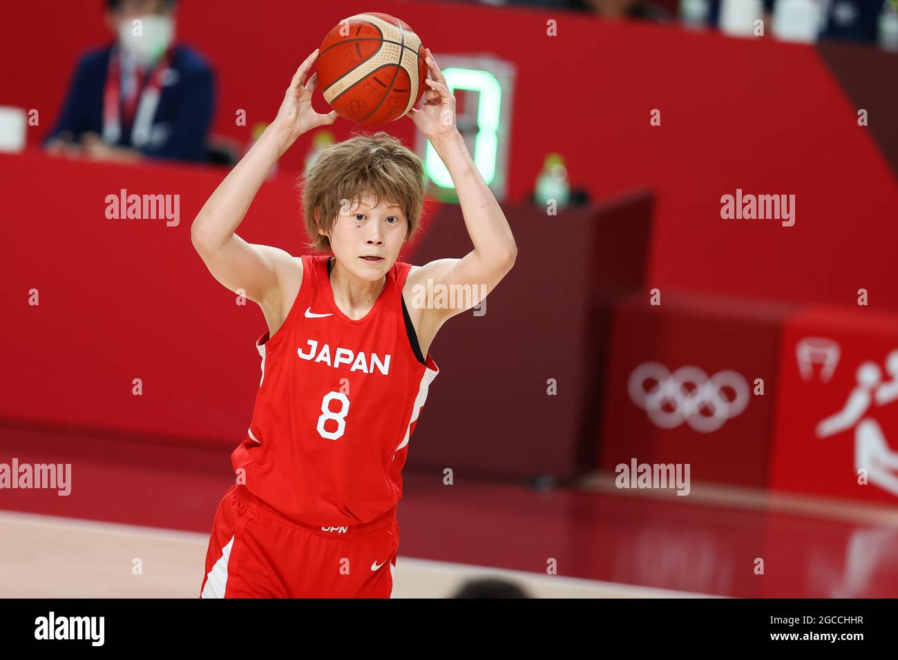 Saitama, Japan. 8th Aug, 2021. Maki Takada (JPN) Basketball : Women's ...