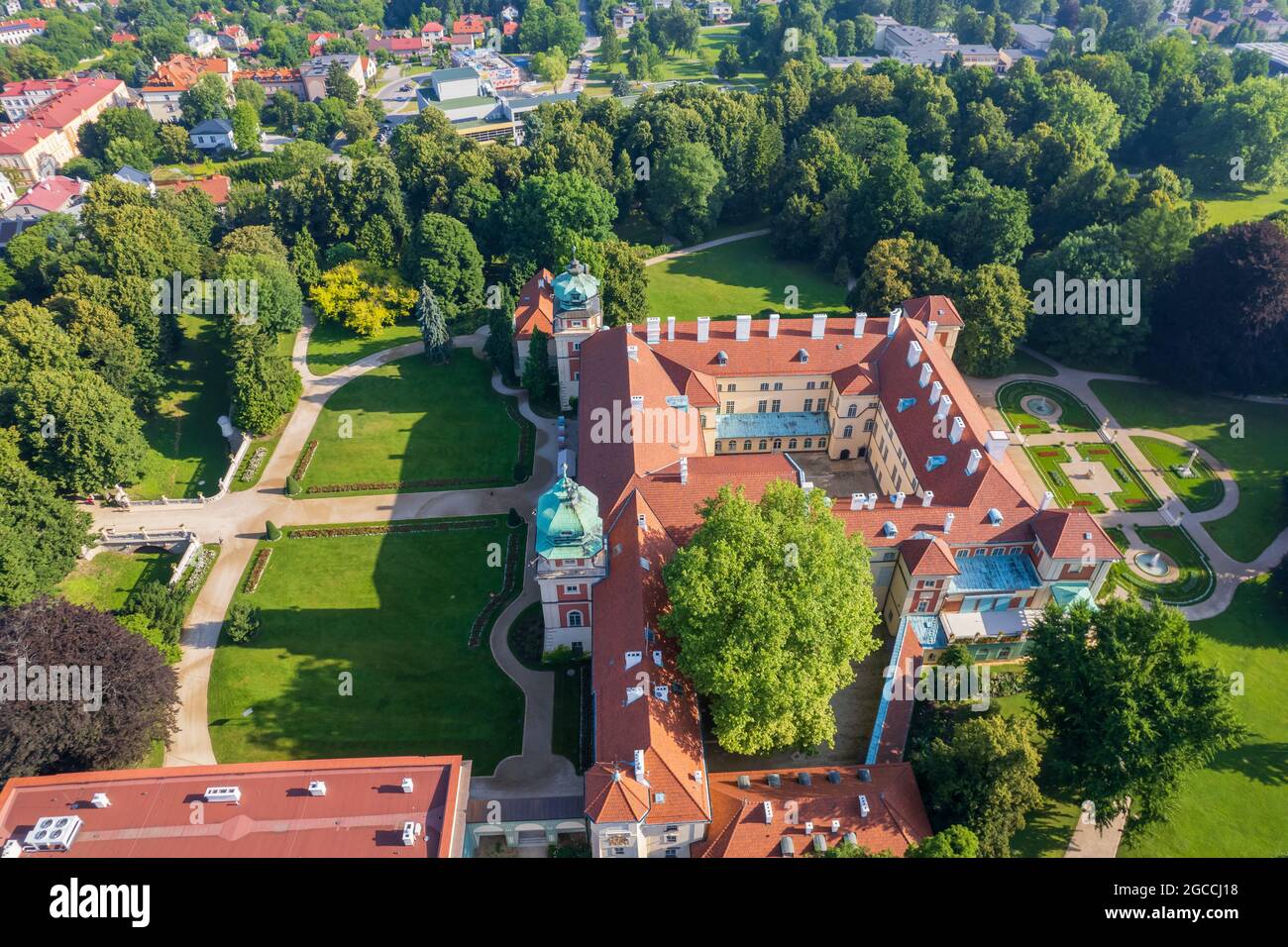 Castle top down view hi-res stock photography and images - Alamy