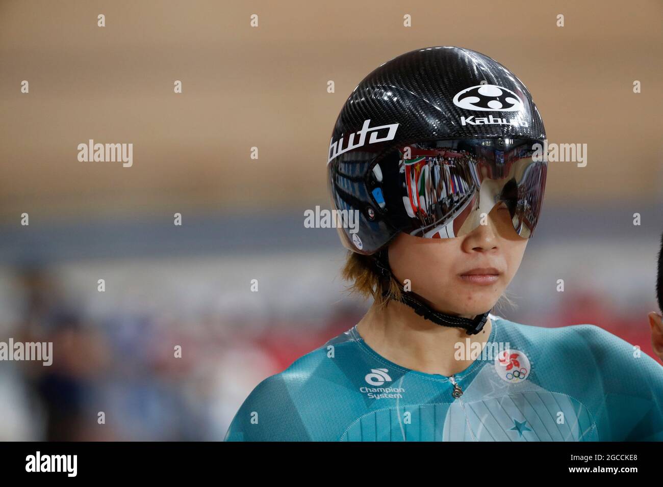Tokyo, Kanto, Japan. 8th Aug, 2021. Lee Wai Sze (HKG) on her way to ...