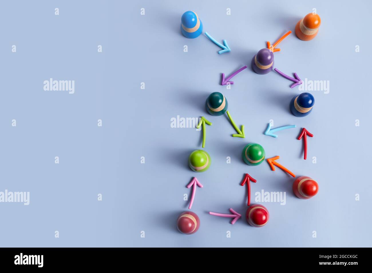 Communication between people. Cooperation and interaction between ...