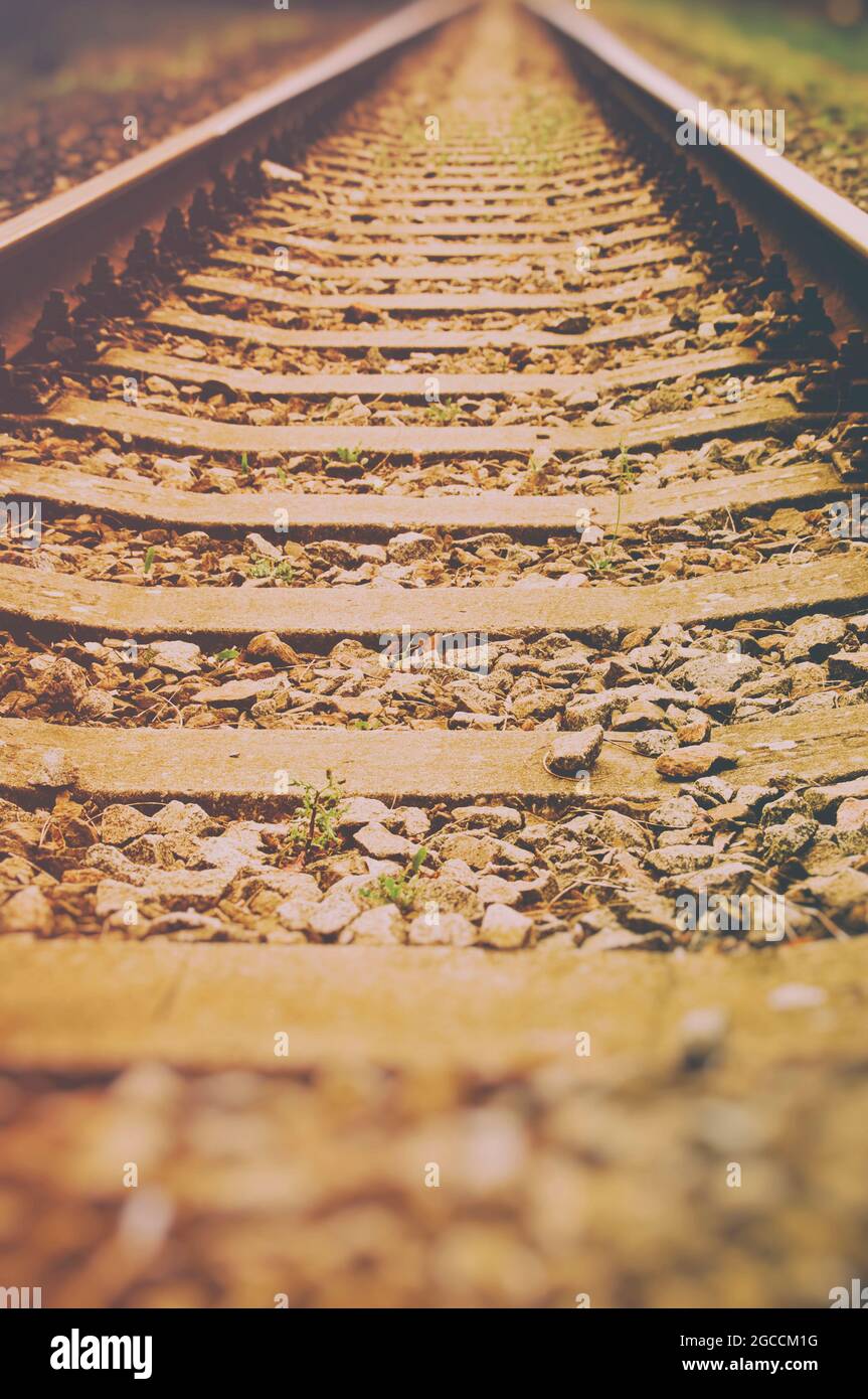 Vintage tracks low hi-res stock photography and images - Alamy