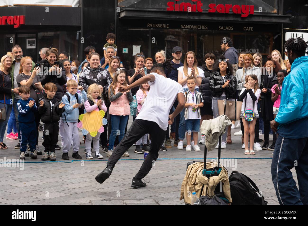 Around London and Dancing in the City Stock Photo - Alamy