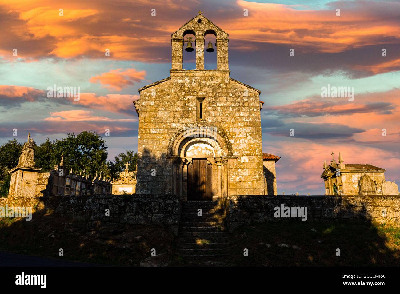 old stone church Stock Photo - Alamy