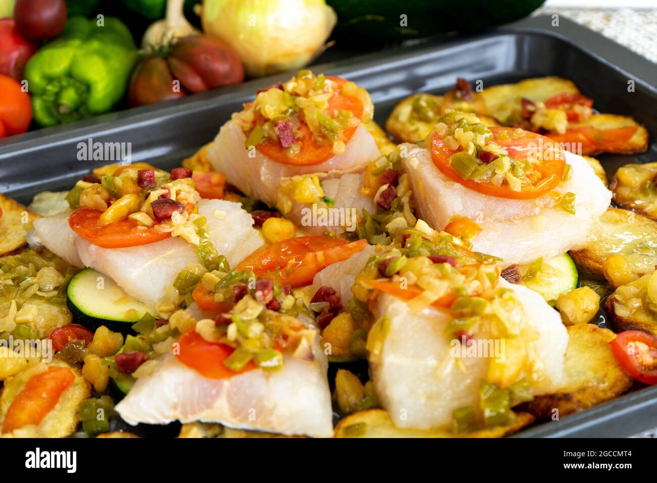 Fish fillet dish natural hi-res stock photography and images - Alamy