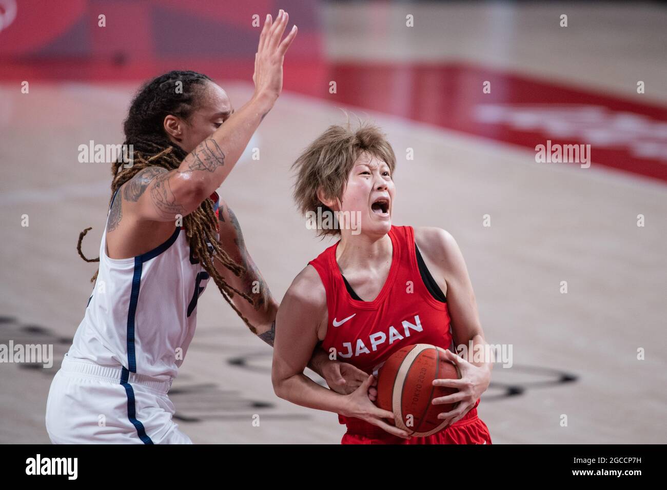 TAKADA Maki (JPN), United States vs Japan - Gold Medal Game Basketball ...