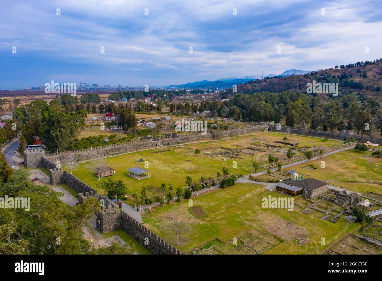 Fortress Gonio in Batumi, Adjara, Georgia Stock Photo - Alamy