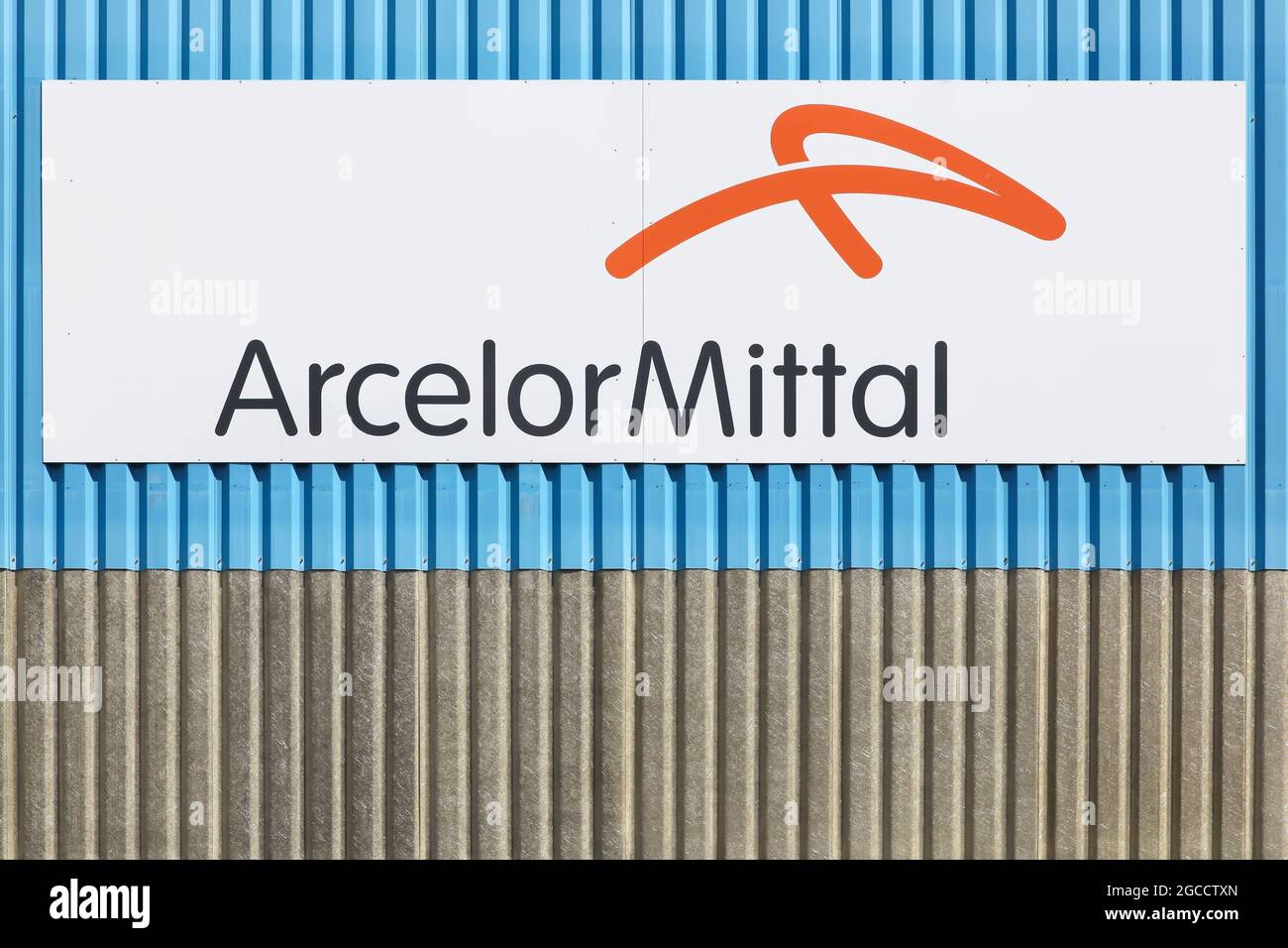 Arcelormittal logo hi-res stock photography and images - Alamy