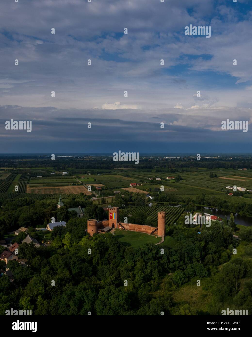 Poland czersk castle ruins hi-res stock photography and images - Alamy