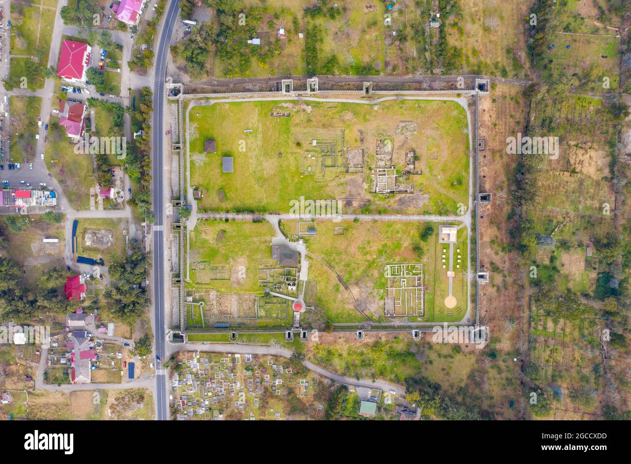 Fortress Gonio in Batumi, Adjara, Georgia Stock Photo - Alamy