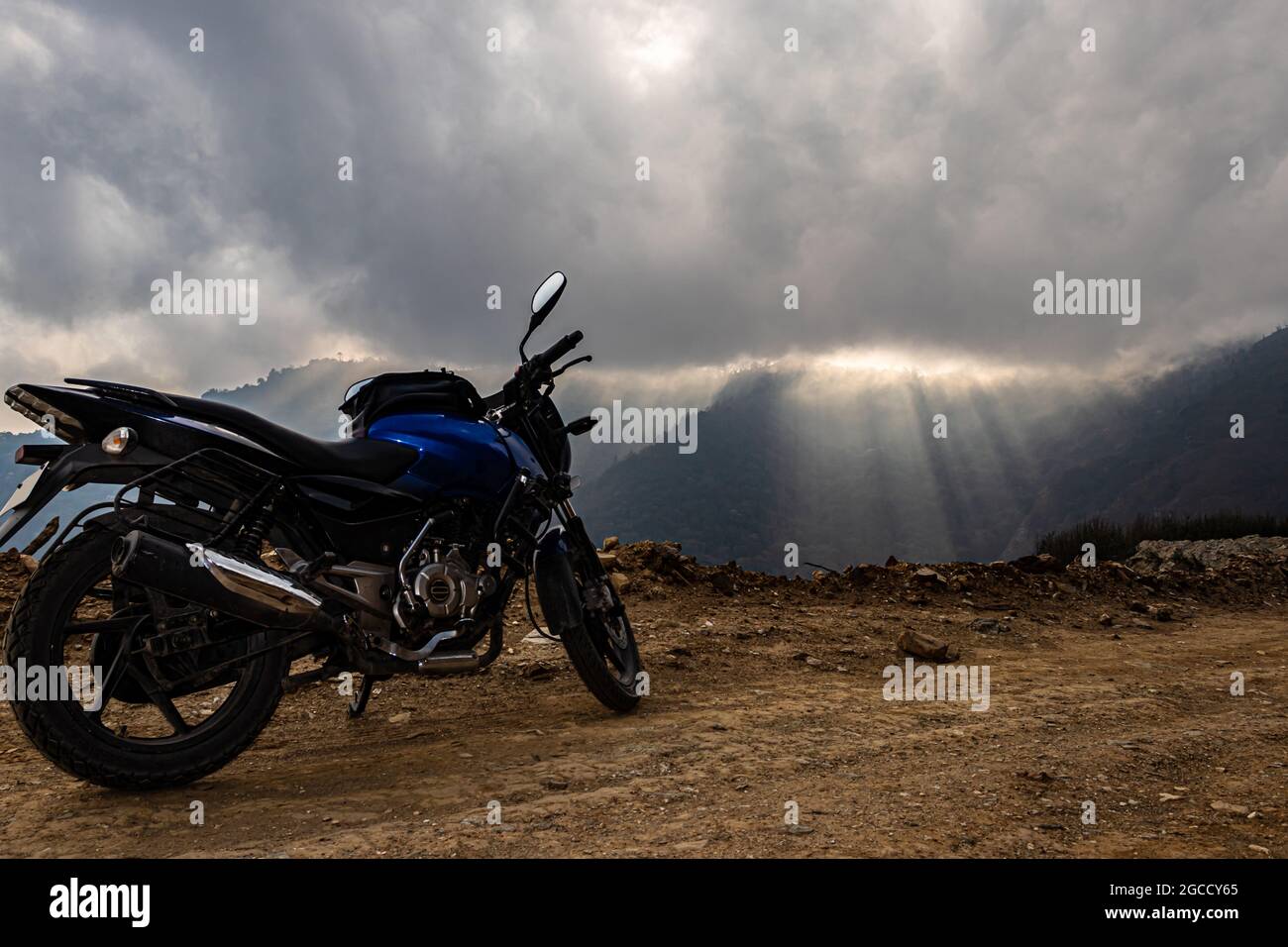 Motorcycle top view hi-res stock photography and images - Alamy
