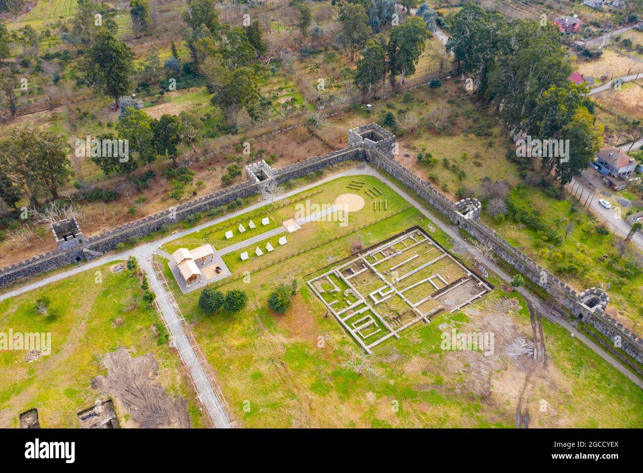 Fortress Gonio in Batumi, Adjara, Georgia Stock Photo - Alamy