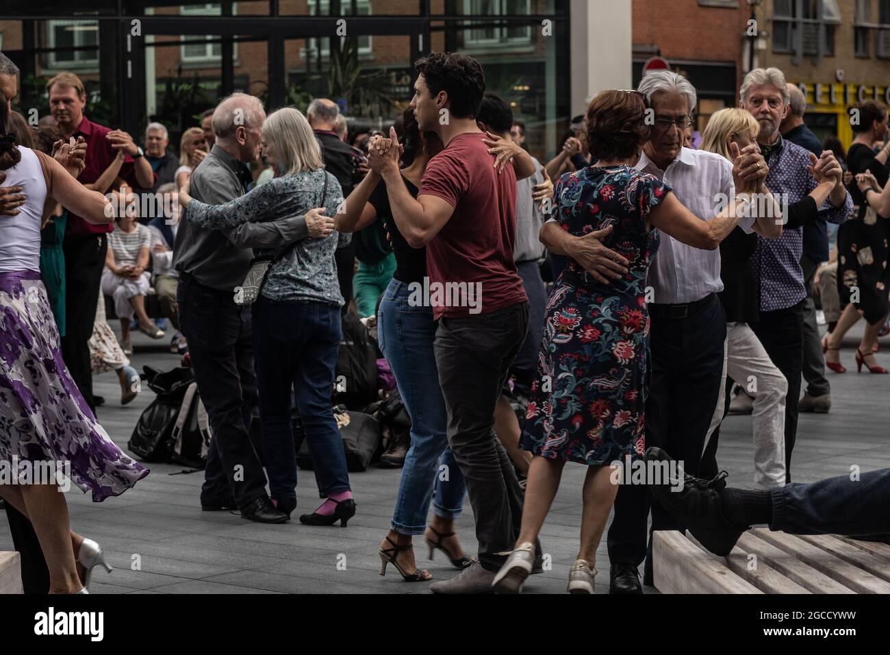 Around London and Dancing in the City Stock Photo - Alamy