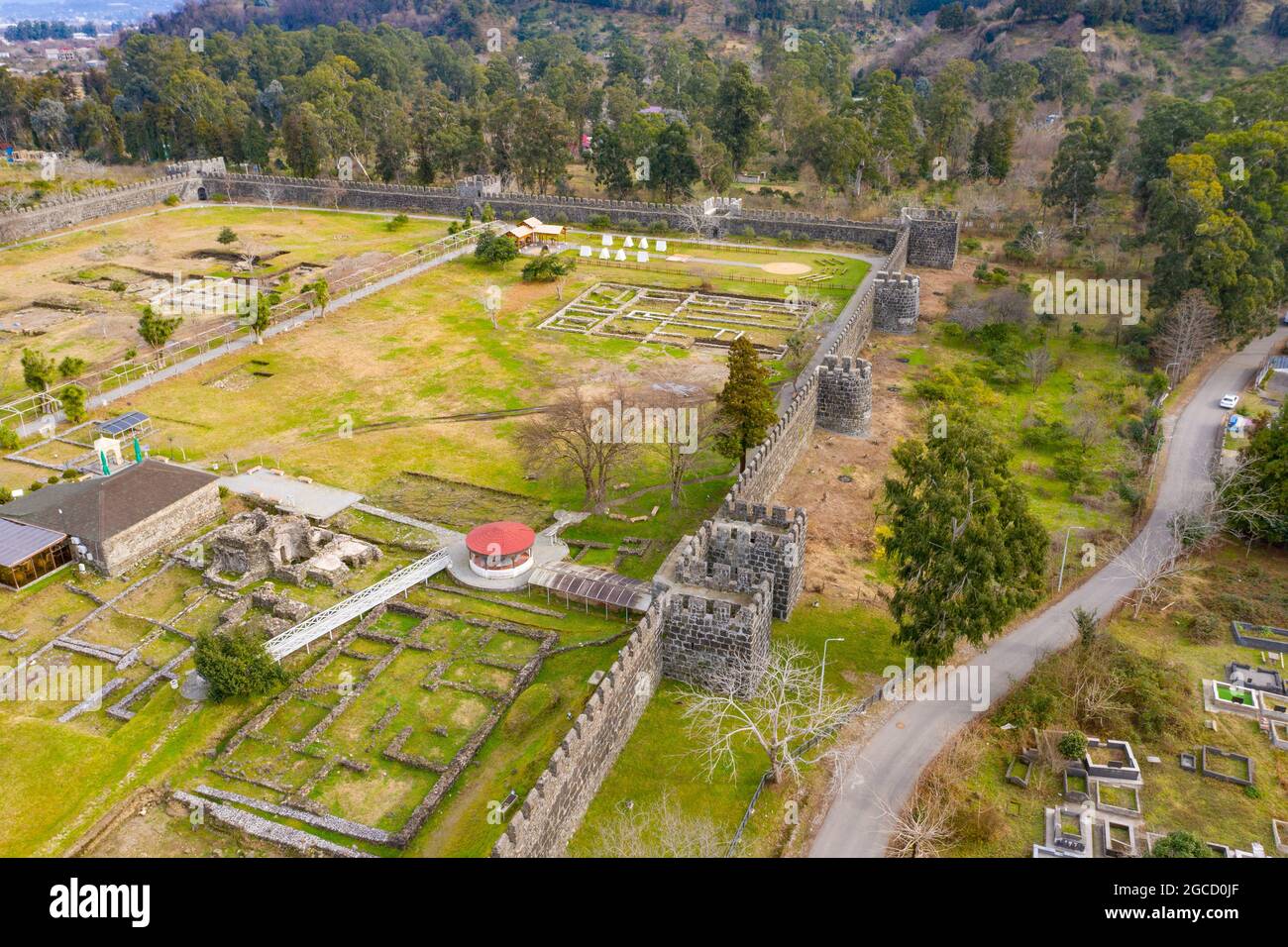 Fortress Gonio in Batumi, Adjara, Georgia Stock Photo - Alamy