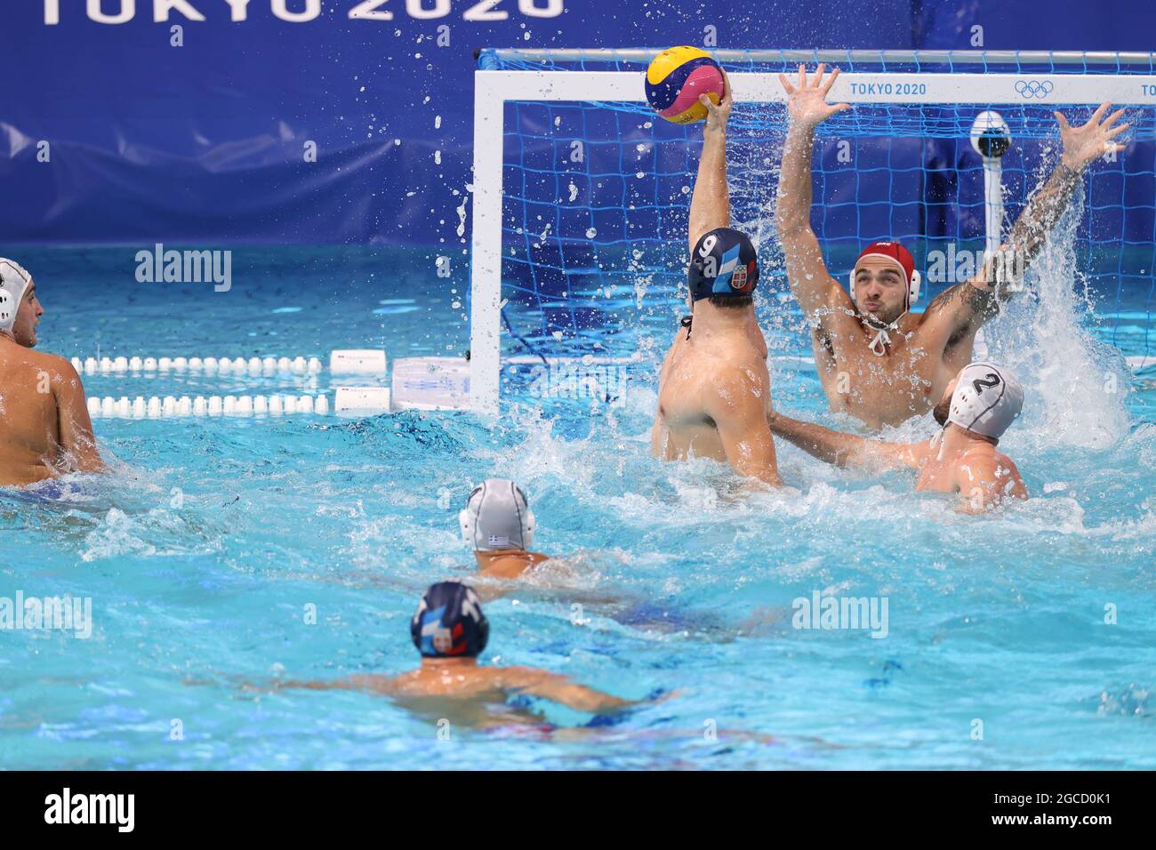 AUGUST 8, 2021 - Water Polo : Men's Gold Medal Match between Greece 10 ...