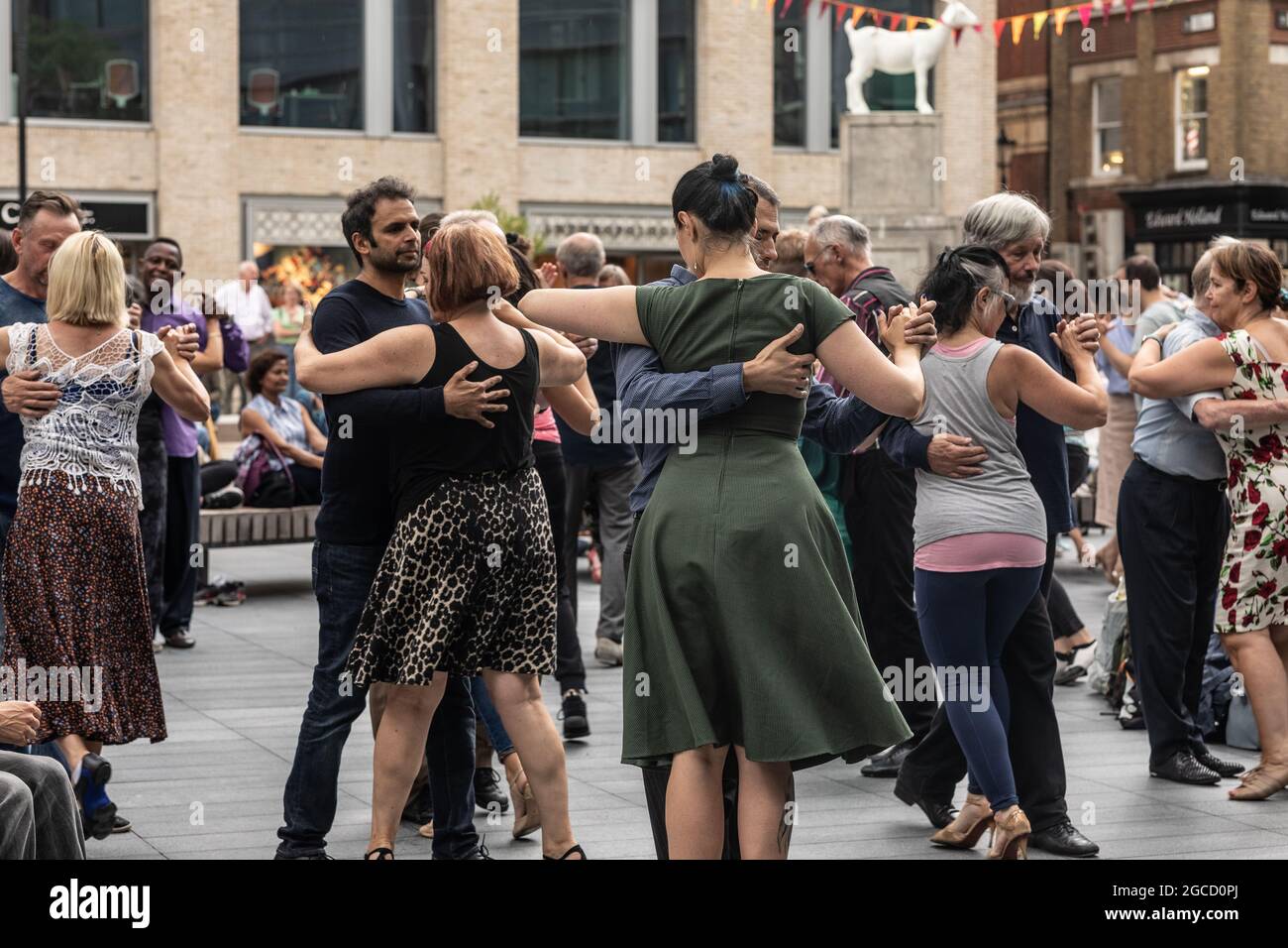 Around London and Dancing in the City Stock Photo - Alamy