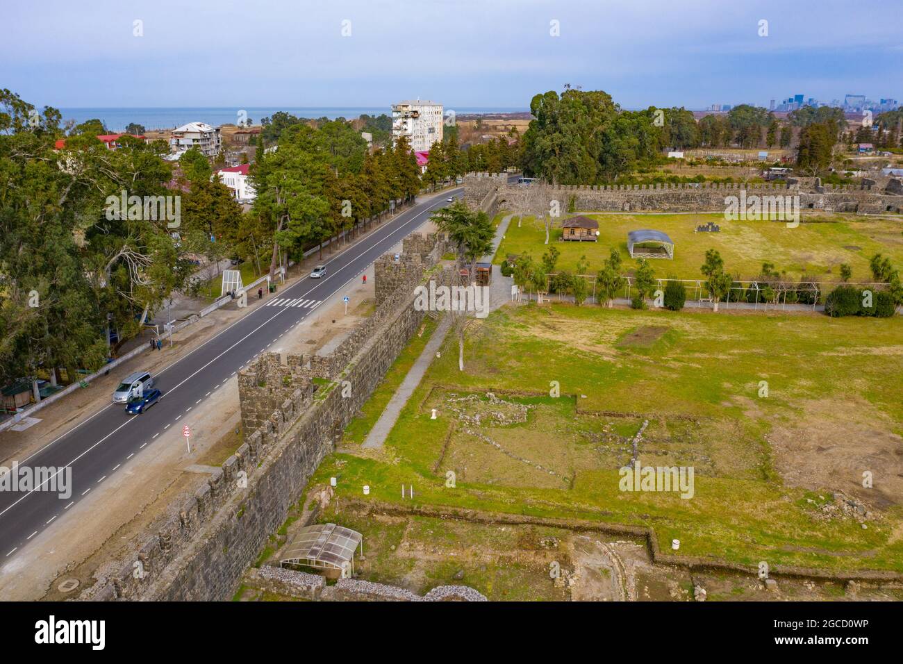 Fortress Gonio in Batumi, Adjara, Georgia Stock Photo - Alamy