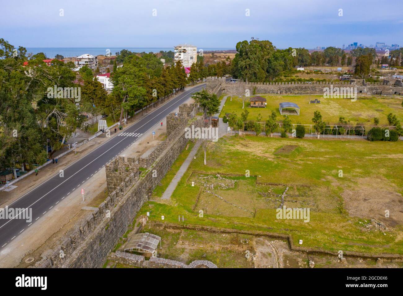 Fortress Gonio in Batumi, Adjara, Georgia Stock Photo - Alamy