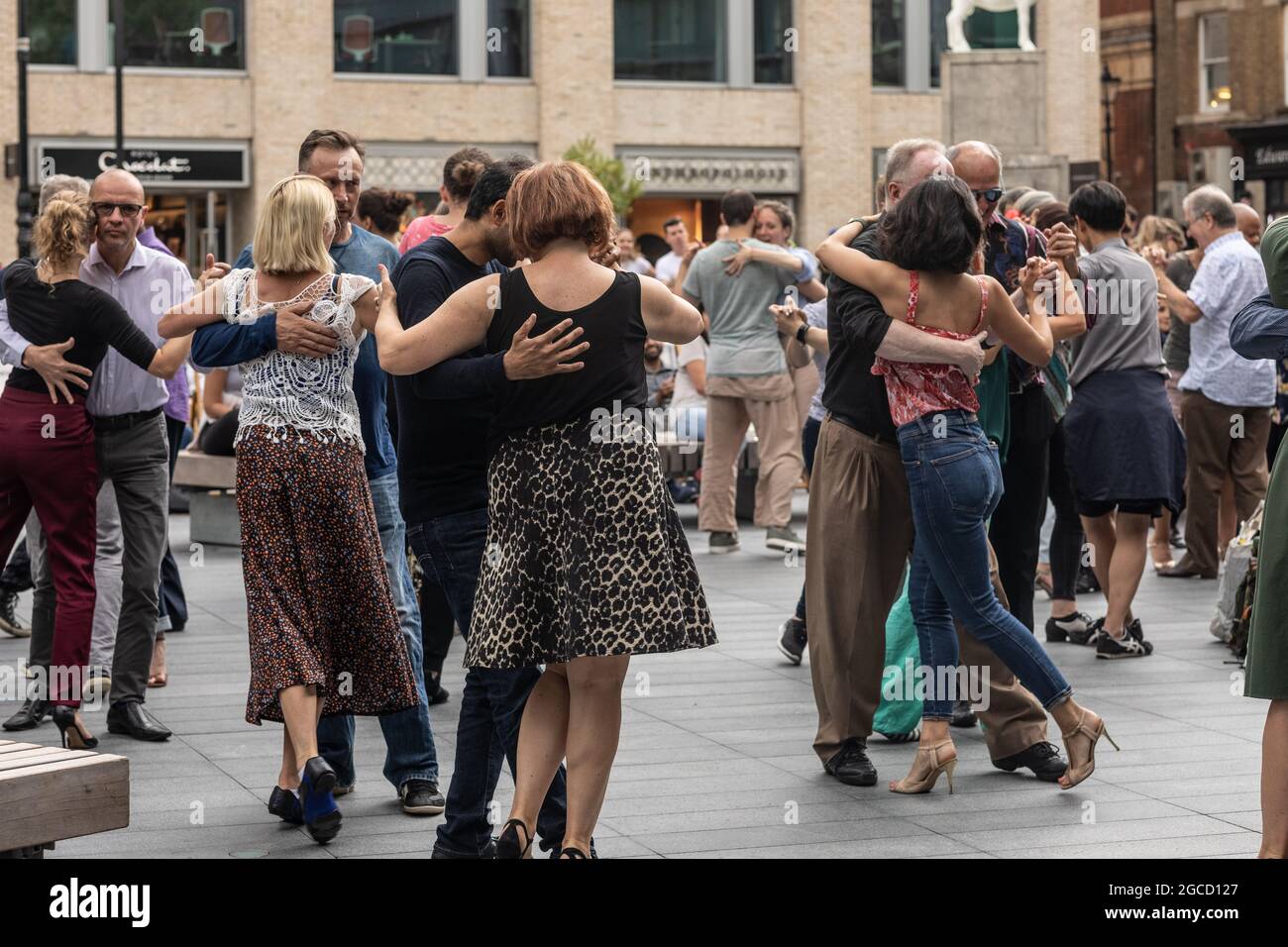 Around London and Dancing in the City Stock Photo - Alamy