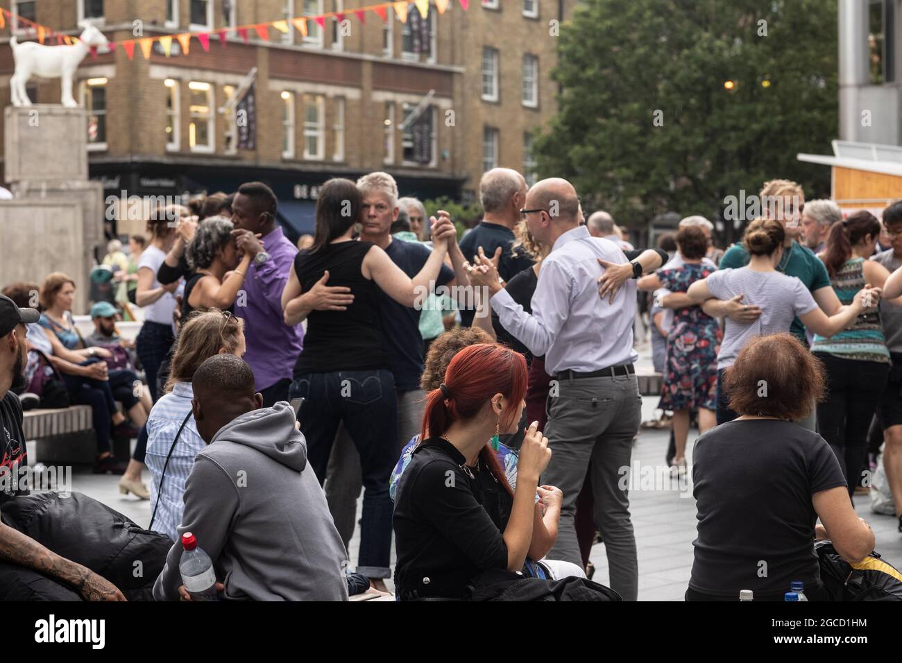 Around London and Dancing in the City Stock Photo - Alamy