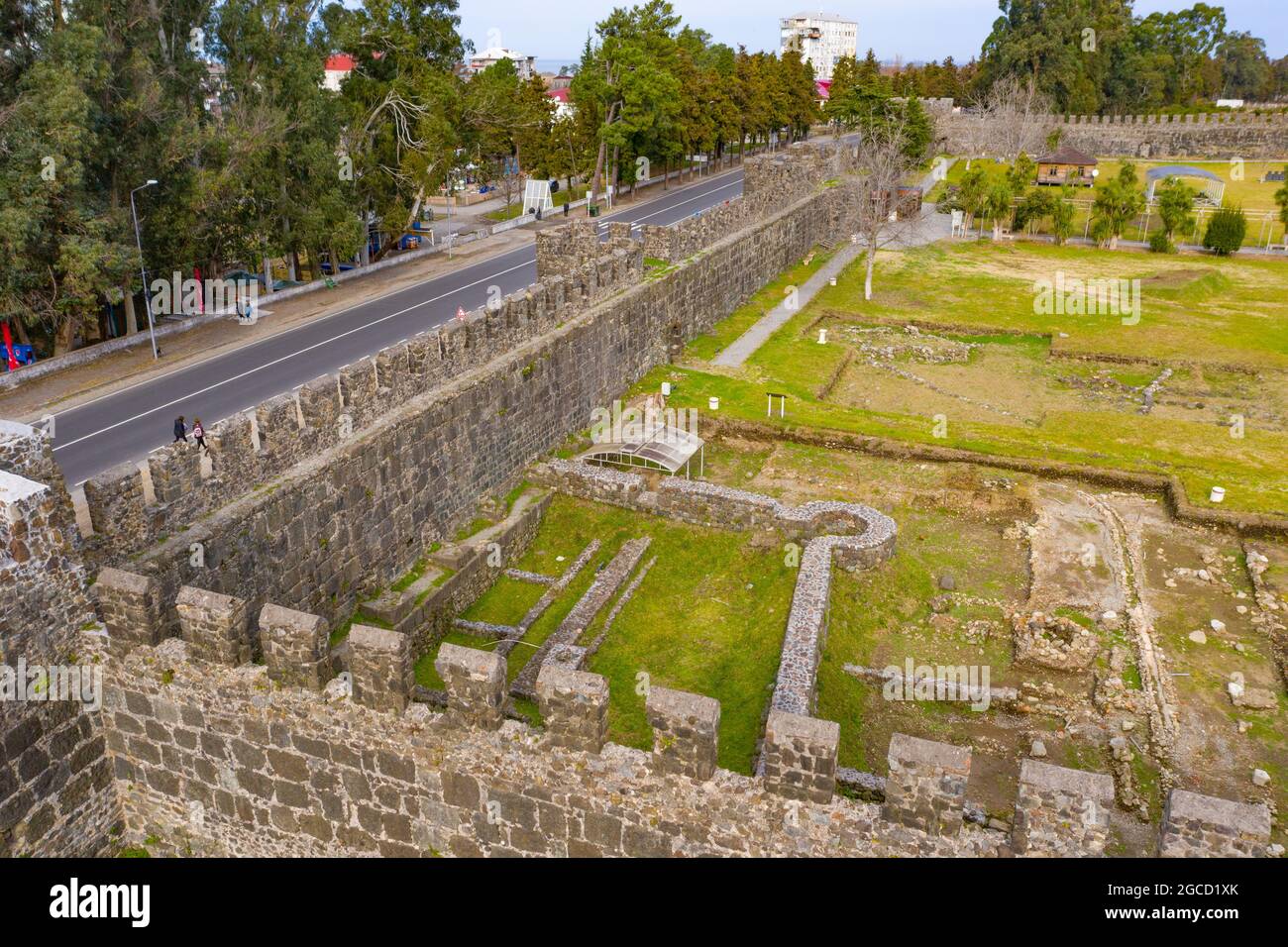 Fortress Gonio in Batumi, Adjara, Georgia Stock Photo - Alamy