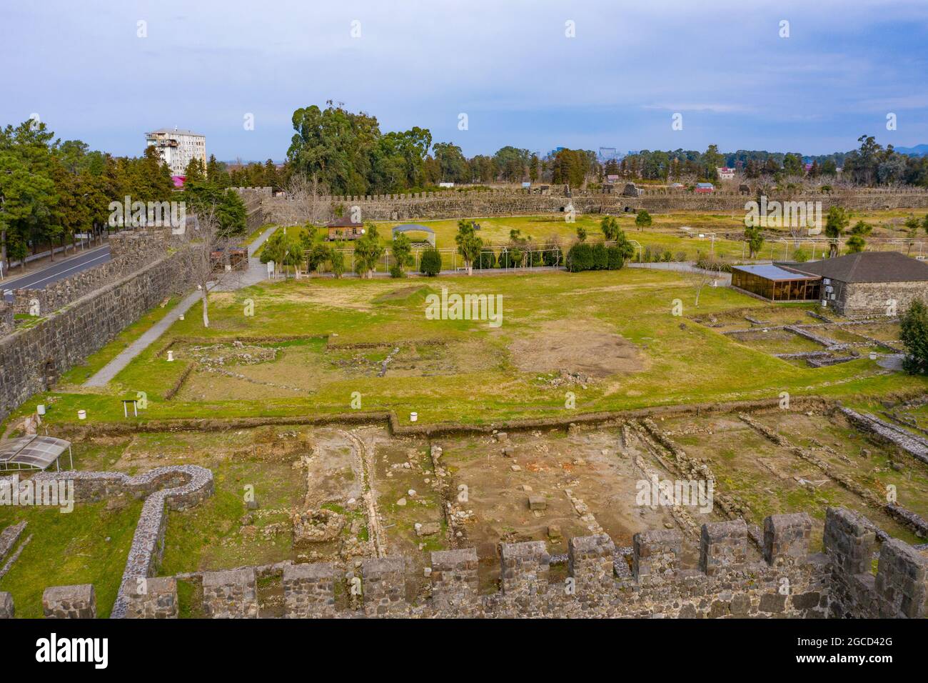 Fortress Gonio in Batumi, Adjara, Georgia Stock Photo - Alamy